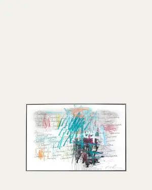 RFA FINE ART Mark My Words 2" Giclee Robert Robinson - Multi