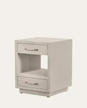 INTERLUDE HOME Taylor Small Bedside Chest - Caribbean Sand
