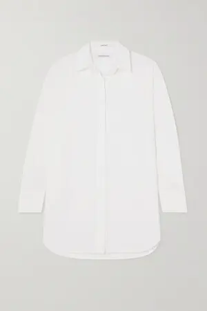 Another Tomorrow Net Sustain Oversized Organic Cotton Shirt