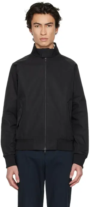 Nn07 NN07 Black Dawson 1430 Bomber Jacket - Black