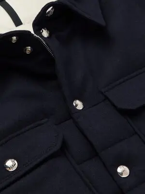 Moncler Mirmandix Slim-fit Quilted Felt Down Jacket