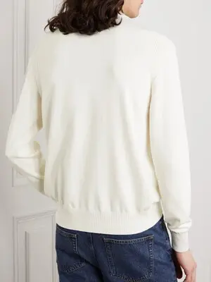 Moncler Logo-embossed Cotton Sweater
