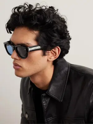 JACQUESMARIEMAGE × UMIT BENAN 【CAAN】 Jacques Marie Mage Umit Benan Caan D-Frame Acetate Sunglasses