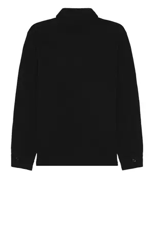 Saint Laurent Oversize Chemise In Black