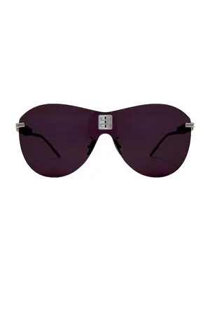 Givenchy Aviator Sunglasses - Palladium & Crystal