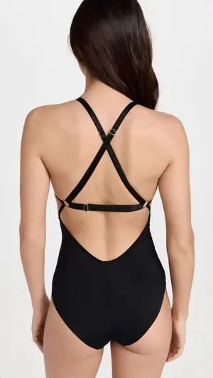 THISTLE AND SPIRE Dracona Bodysuit - Butterscotch/black