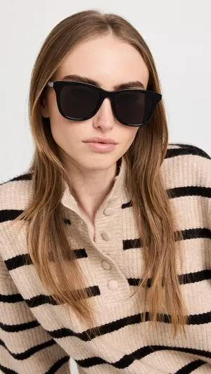 Saint Laurent Square Sunglasses