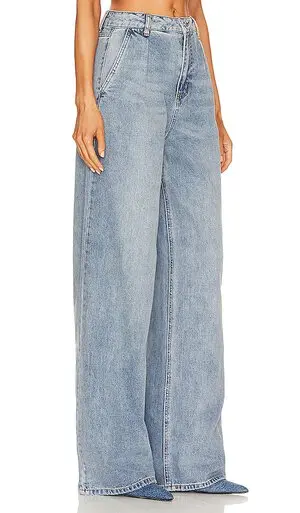 AFRM Turner Jeans Wide Leg Denim Trousers