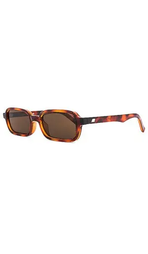 Le Specs Pilferer Sunglasses - Toffee Tort & Brown Mono