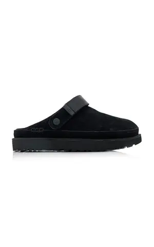 UGG Goldenstar Suede Clogs - Black