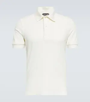 TOM FORD Cotton-blend Terry Polo Shirt