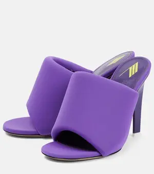 Attico Rem Mules - Purple