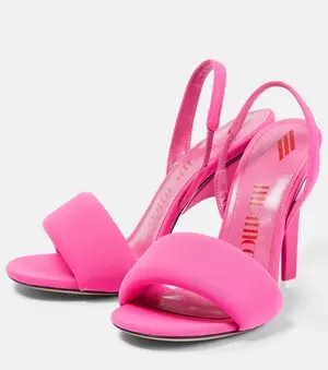 Attico Rem Slingback Sandals - Pink