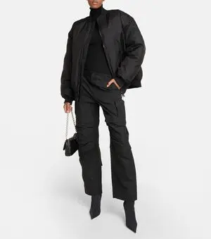 Wardrobe.NYC Reversible Down Bomber Jacket