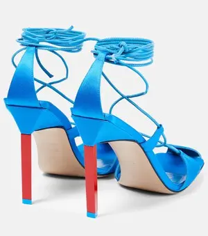 Attico Adele Lace-up Sandals