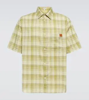 Loewe Checked Gauze Shirt