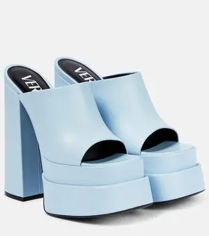 Versace Platform Mules Clogs For Women