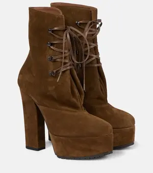 Alaia Lace Boots For Women