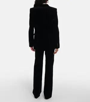 NILI LOTAN Valentine Velvet Blazer
