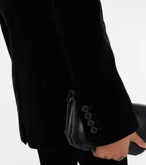 NILI LOTAN Valentine Velvet Blazer