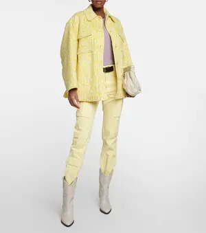 Isabel Marant Printed Virgin Wool Overshirt