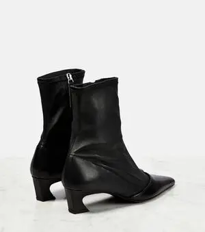 Acne Studios Bano Leather Ankle Boots