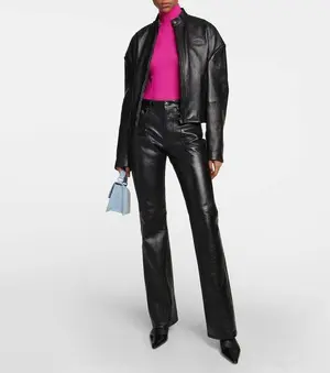 Acne Studios Bano Leather Ankle Boots