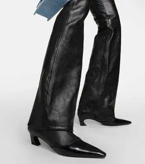 Acne Studios Bano Leather Ankle Boots