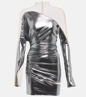 Mugler Metallic Dresses