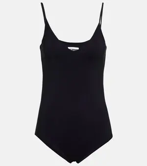 JIL SANDER Sleeveless Jersey Bodysuit - Black