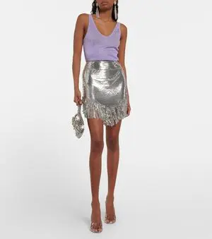 Rabanne Embellished Knit Top