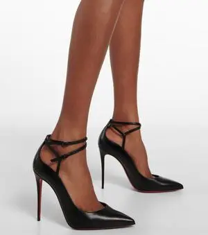 CHRISTIAN LOUBOUTIN Conclusive Leather Pumps