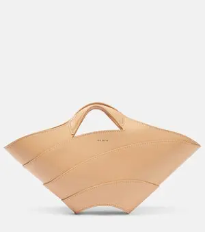 Alaïa Khaima Small Leather Tote
