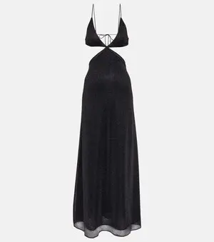 Oseree Lumiere Cut-out Maxi Dress