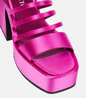NODALETO Bulla Chibi Platform Sandals - Pink