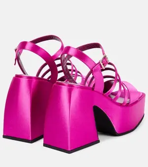 NODALETO Bulla Chibi Platform Sandals - Pink