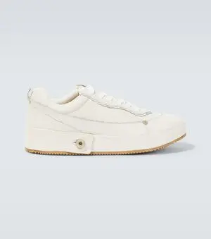 Loewe Deconstructed Leather Sneakers