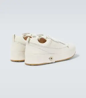 Loewe Deconstructed Leather Sneakers