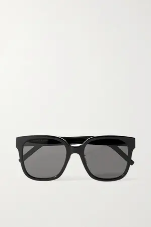 Saint Laurent Oversized D-frame Acetate Sunglasses