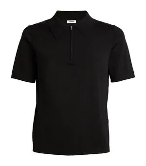 Sandro Half-zip Polo Shirt
