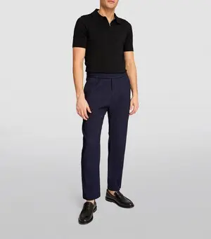 Sandro Half-zip Polo Shirt