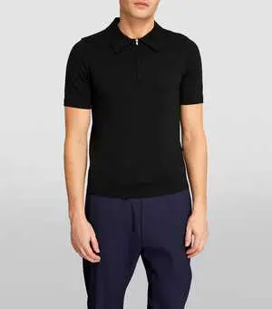 Sandro Half-zip Polo Shirt
