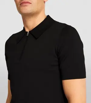 Sandro Half-zip Polo Shirt
