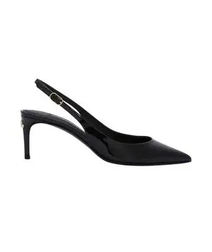 Dolce & Gabbana Patent Leather Cardinale Slingbacks