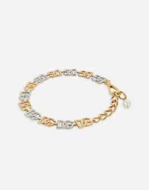 Dolce & Gabbana Dg Logo Necklace - Multicolor