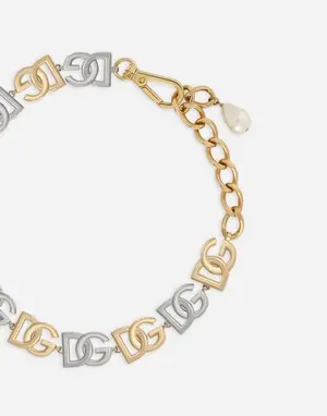 Dolce & Gabbana Dg Logo Necklace - Multicolor