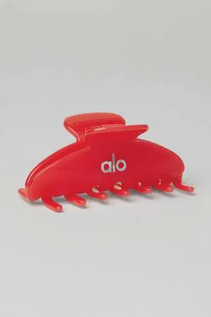 Alo Yoga ALO 90's Claw Clip Light Red