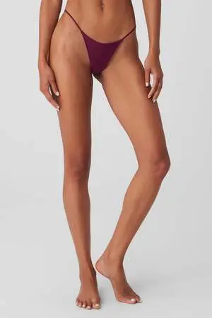 Alo Yoga Airmesh Venus Thong Underwear Wild Berry