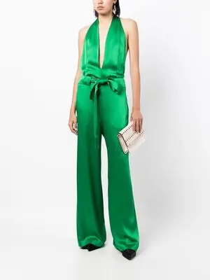 TOM FORD Halter V-neck Jumpsuit