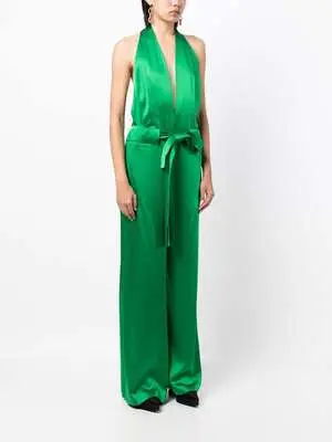 TOM FORD Halter V-neck Jumpsuit